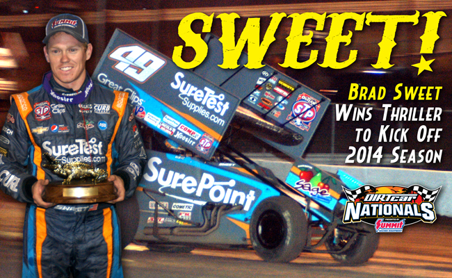 Sweet Thrills in Opener | World of Outlaws