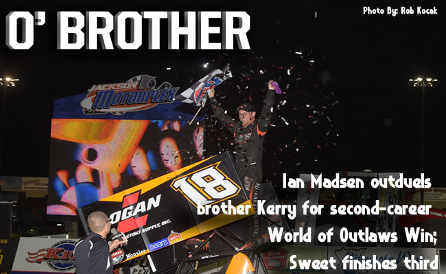 Ian Madsen Wins Night One at Jackson Nationals | World of Outlaws