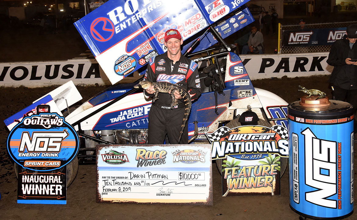 Pittman Goes Two-for-Two at Volusia Speedway Park’s DIRTcar Nationals ...