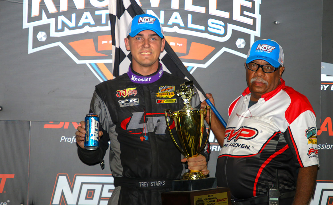 BIG BREAK: Trey Starks grabs important first Knoxville win | World of ...