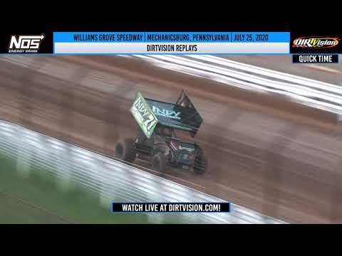DIRTVISION REPLAYS | Williams Grove Speedway July 25, 2020 | World of ...