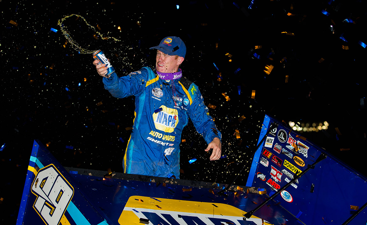 'GOOD TO BE BACK': Brad Sweet Returns To Victory Lane At I-80 Speedway ...