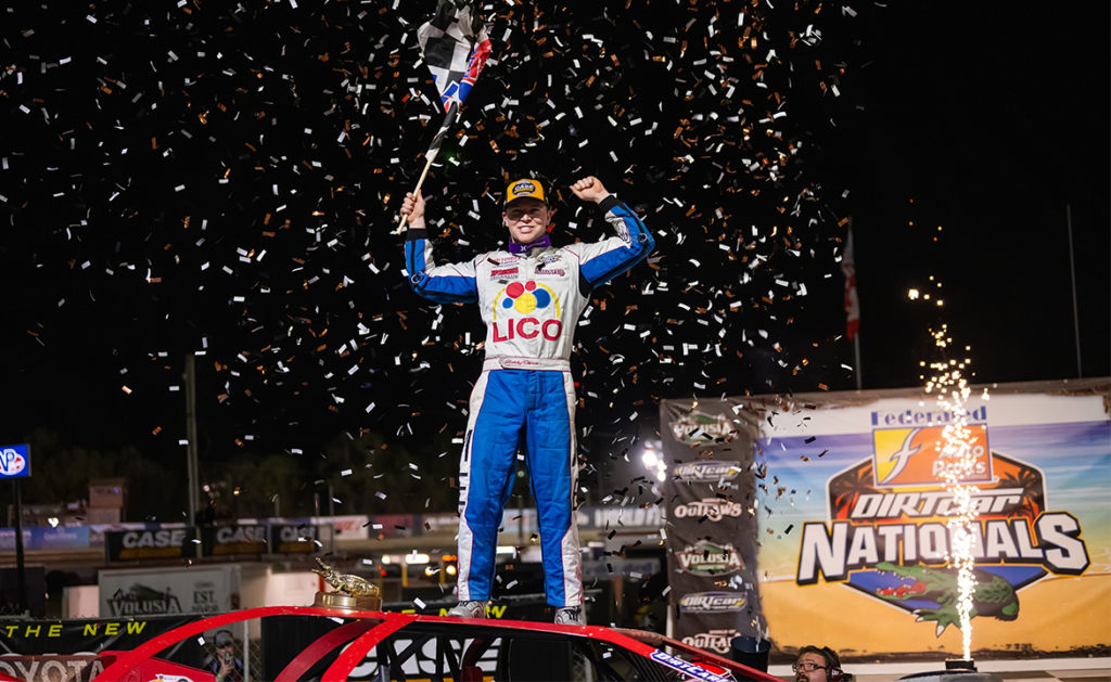 SMOOTH MOVE: Bobby Pierce Wins DIRTcar Nationals Last Lap Thriller ...