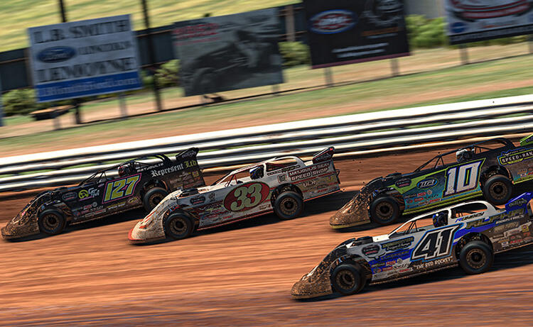 Matjoulis back to winning ways with iRacing World of Outlaws ButtKicker ...