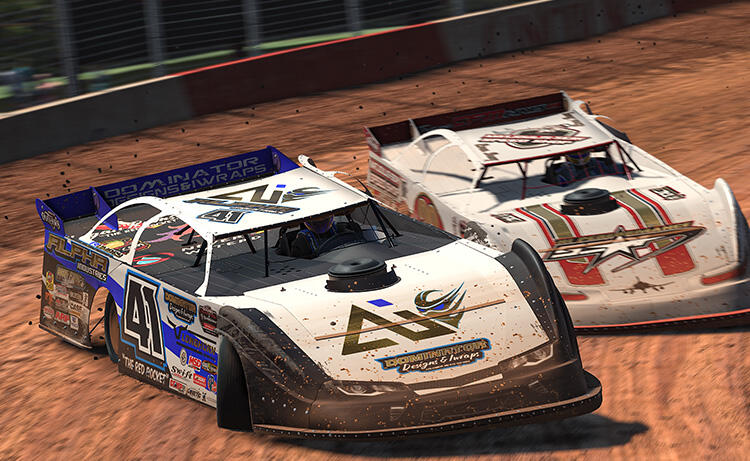 Rumsey takes second 2023 iRacing World of Outlaws ButtKicker Late Model ...