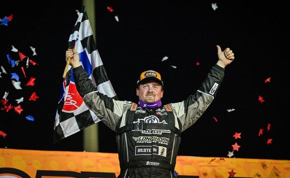 WIPED CLEAN: Brandon Sheppard Leads All 30 Laps to Capture Friday Night ...