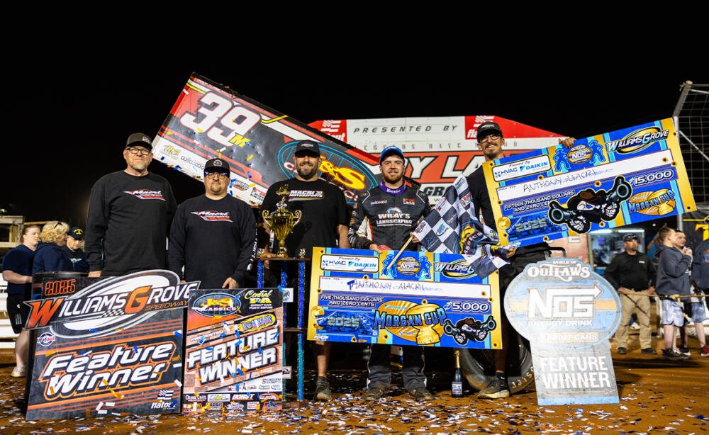 KEPT THE CUP: Anthony Macri Conquers Williams Grove, Keeps Morgan Cup ...