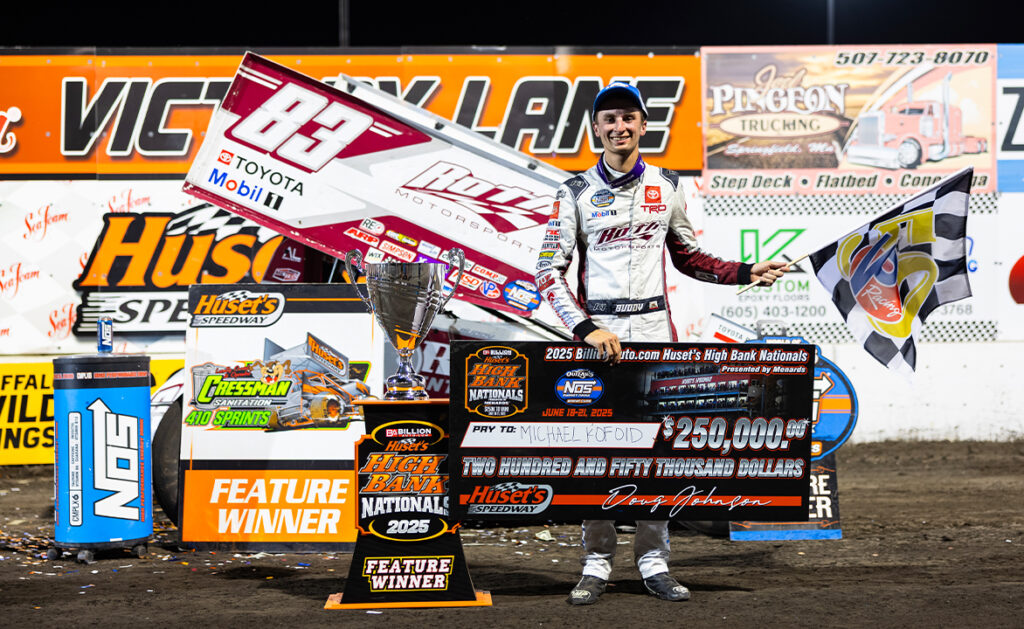 FULL CIRCLE: Buddy Kofoid Claims $250,000 Huset’s High Bank Nationals ...