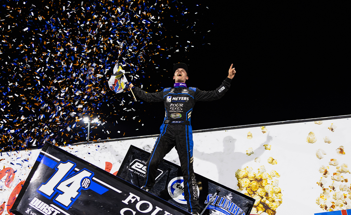 PAY DAY: Corey Day Survives Gravel’s Last Lap Move for Knoxville ...