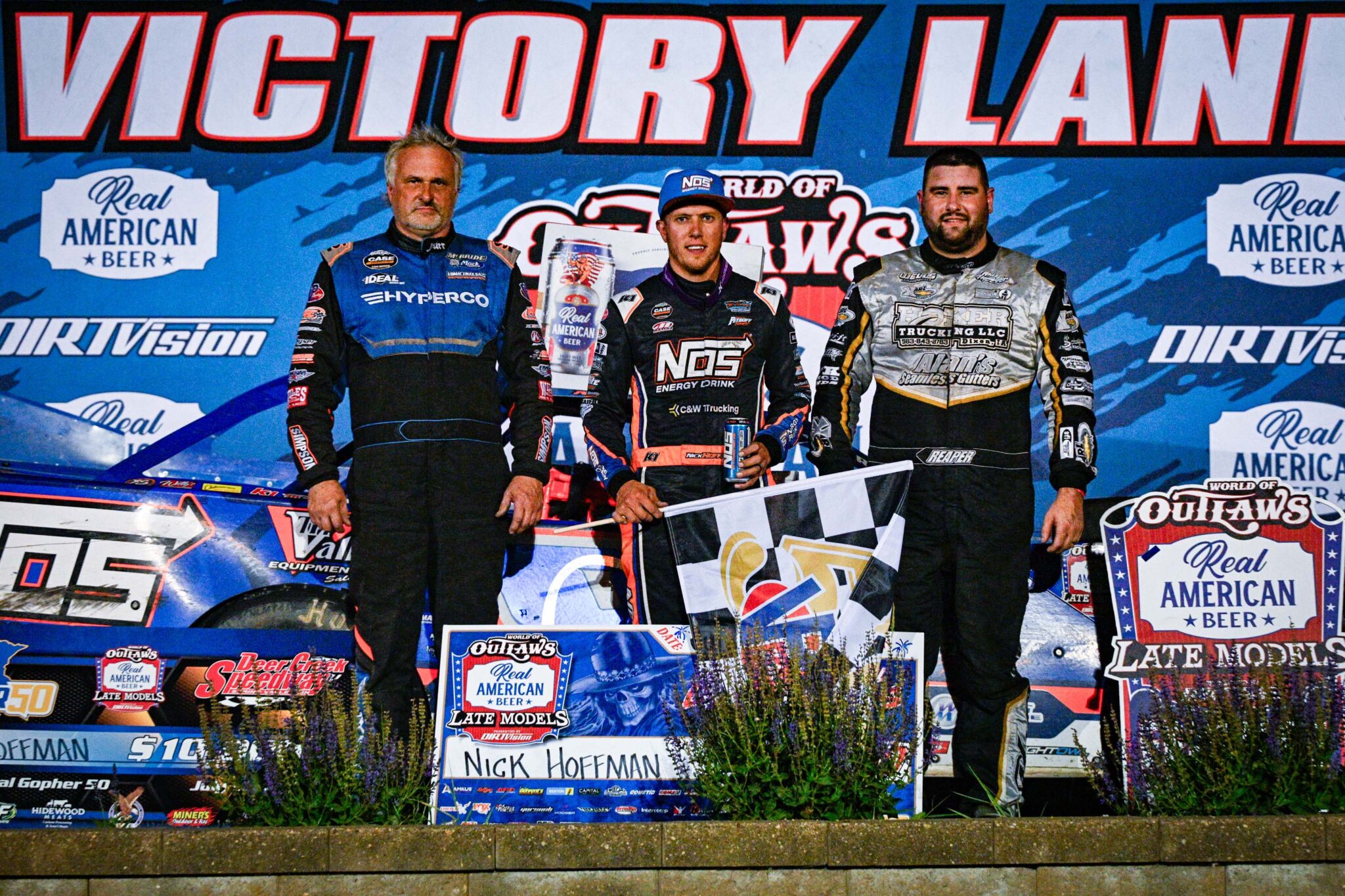 Hoffman Reaches Double-Digit World of Outlaws Wins at Deer Creek ...