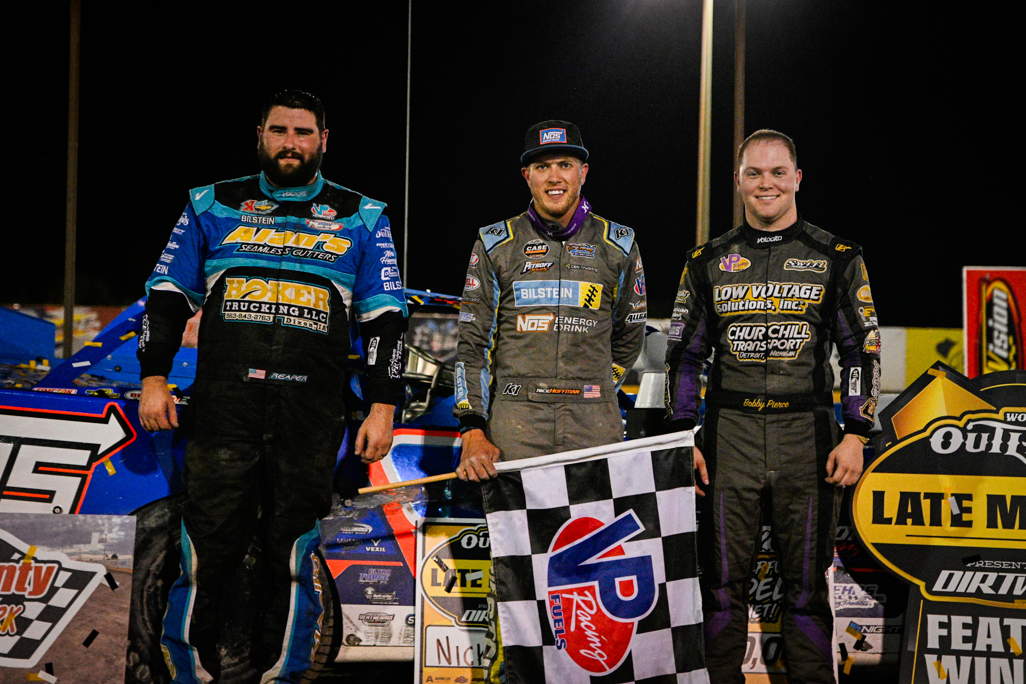 Hoffman Beats Pierce to the Flag in Swamp Cabbage 100 Duel at Hendry ...